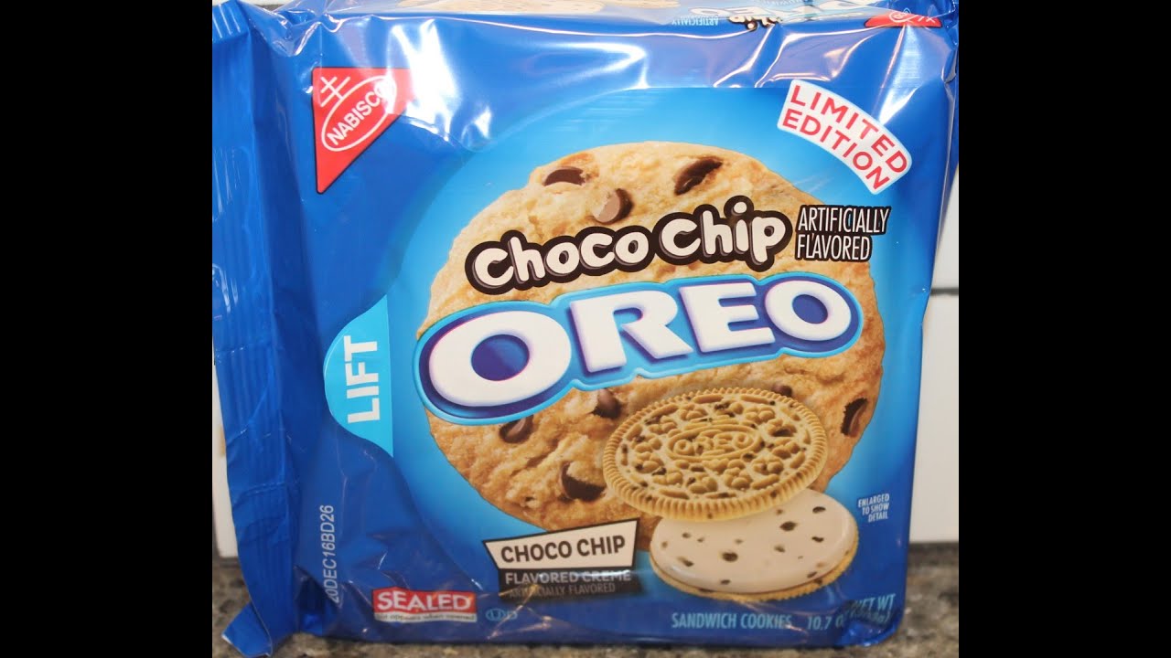 Choco Chip Oreo Cookie Review - YouTube