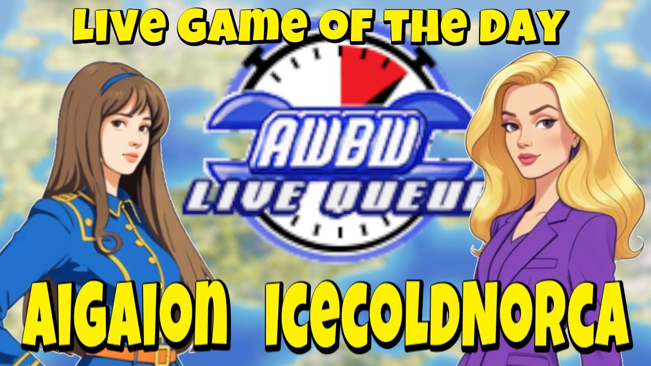 AWBW Live Game of the day - Ep. 25 - Aigaion vs IceColdNorca - YouTube