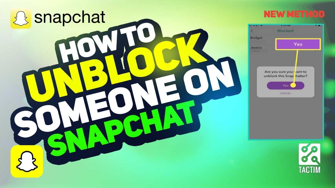 How to Unblock Someone on Snapchat in 2023: A Step-by-Step Guide - YouTube