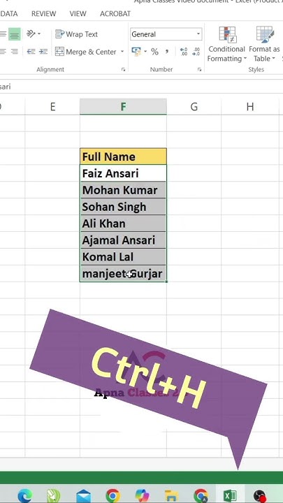 How to Remove Last Name in Excel #exceltips #shoets #shortvideo # ...