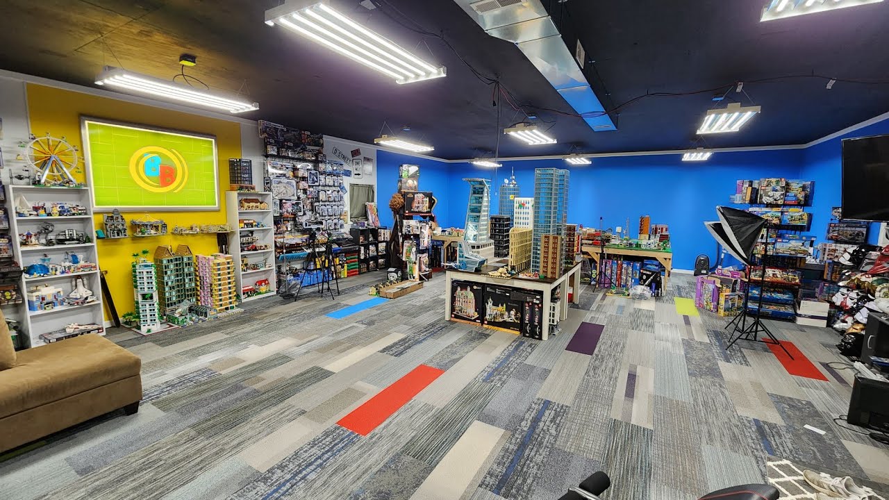 Tour of the Amazing Lego Barn: New Additions and Upgrades - YouTube