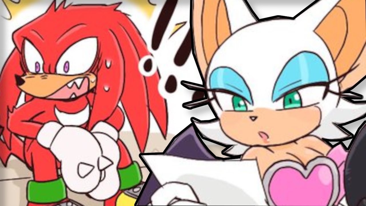 Knuckles learns about bats | Sonic Comic Dub - YouTube