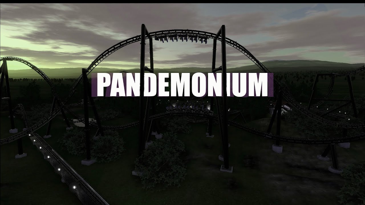 PANDEMONIUM || intamin blitz model fvd++ - YouTube