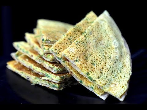 Besan cheela - Besan chilla recipe - Roti chilla recipe - Leftover roti ...