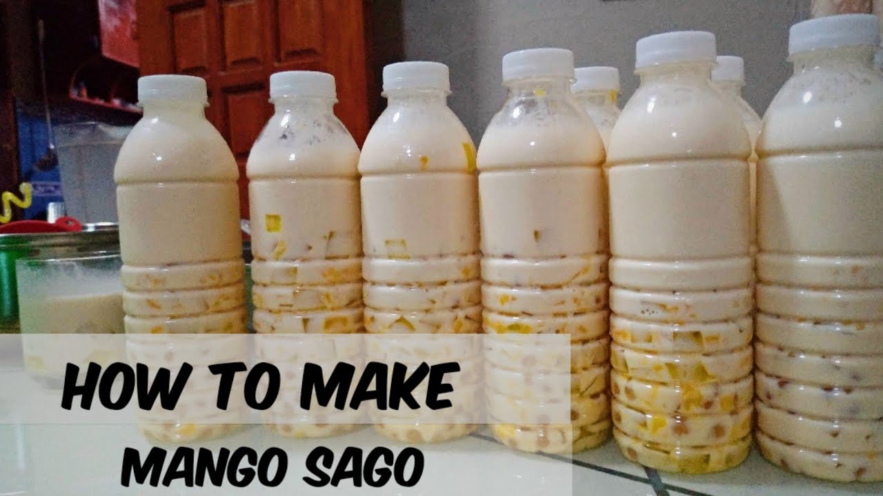 HOW TO MAKE MANGO SAGO /MANGO TAPIOCA! FT. KIMMAEKOE | VLOG 6 - YouTube