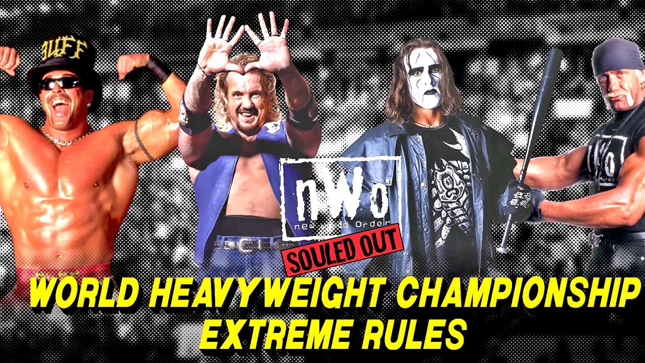 WWE 2K23 Hulk Hogan vs Buff Bagwell vs DDP vs Sting - Extreme Rules ...