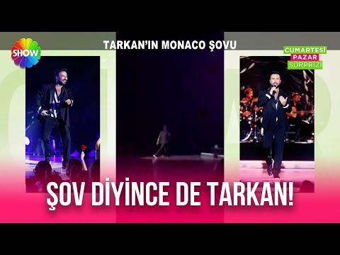 Tarkan'ın Monaco Şovu!