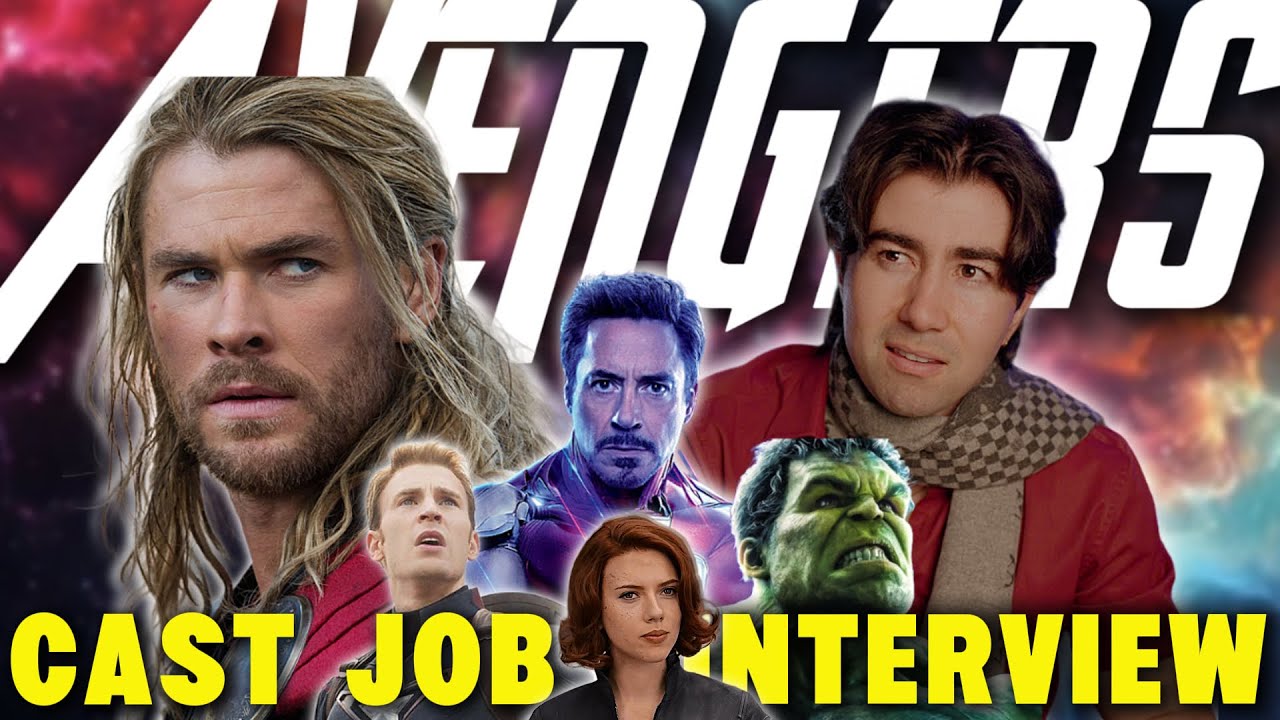 Interviewing The AVENGERS for a Job: Marvel Edition - YouTube