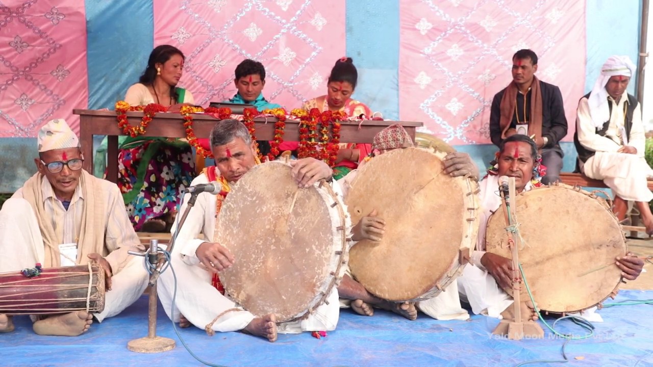 DAF geet tharu culture of nepal - YouTube