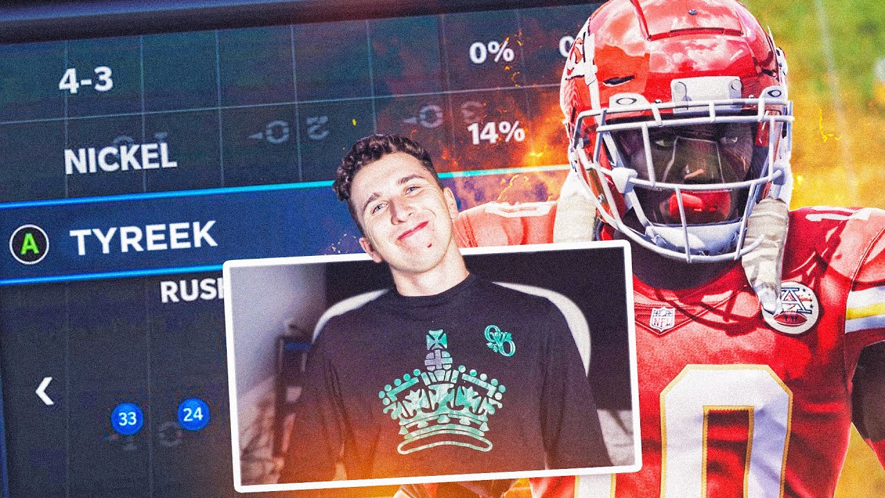 Tyreek Hill on defense is the glitchiest formation ever, I got so many interceptions! - YouTube