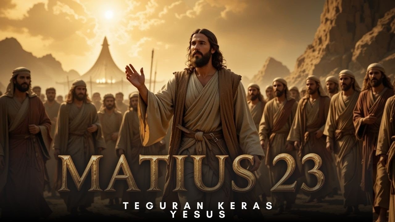 Teguran Yesus yang Penuh Makna: Pelajaran dari Matius 23 - YouTube