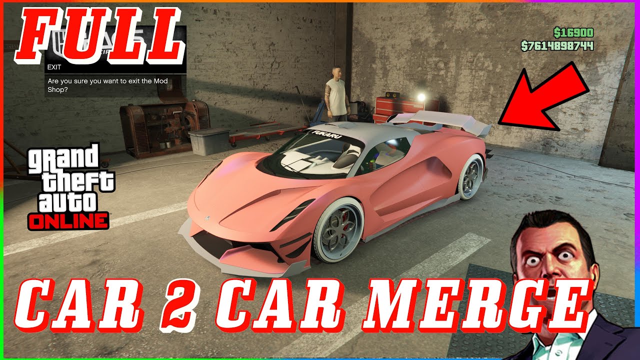 *FULL* CAR 2 CAR MERGE GTA 5 ONLINE F1/BENNY'S WHEELS ON ANY CAR! ALL ...