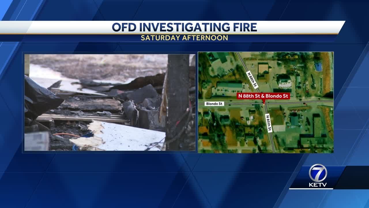 Omaha Fire Department investigates Saturday afternoon blaze - YouTube