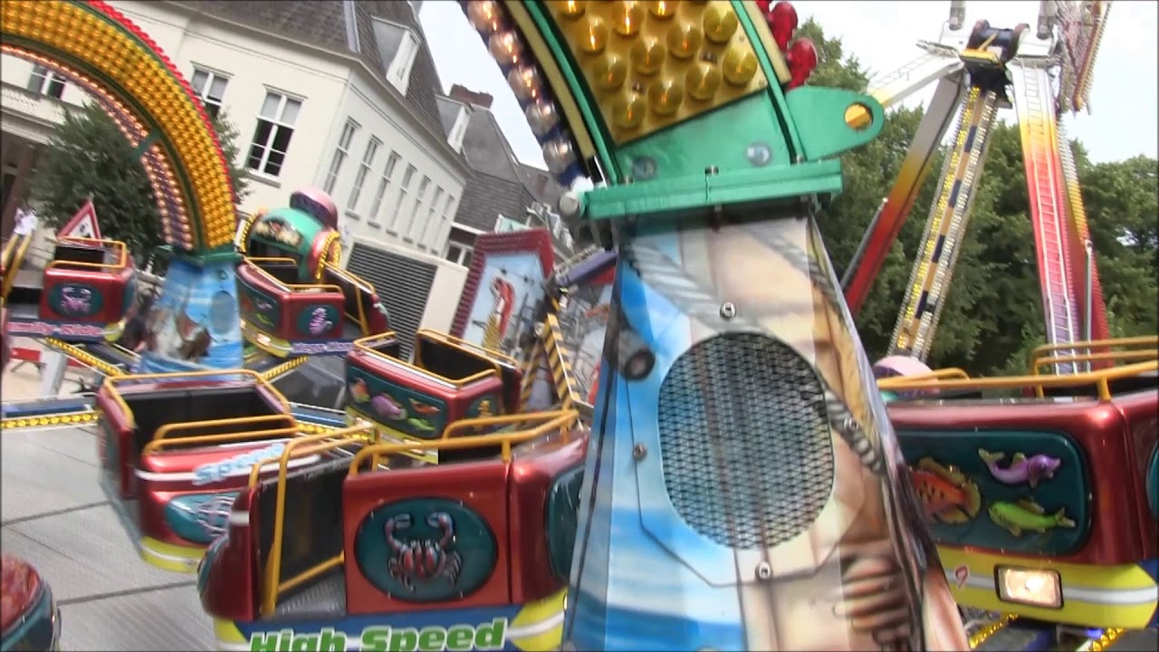 Power Polyp (ARend Harms) onride kermis Maliebaan 2018 - YouTube
