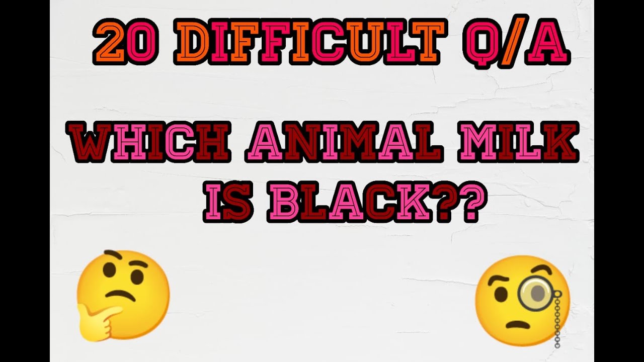 20 difficult question and answers in English | general knowledge - YouTube