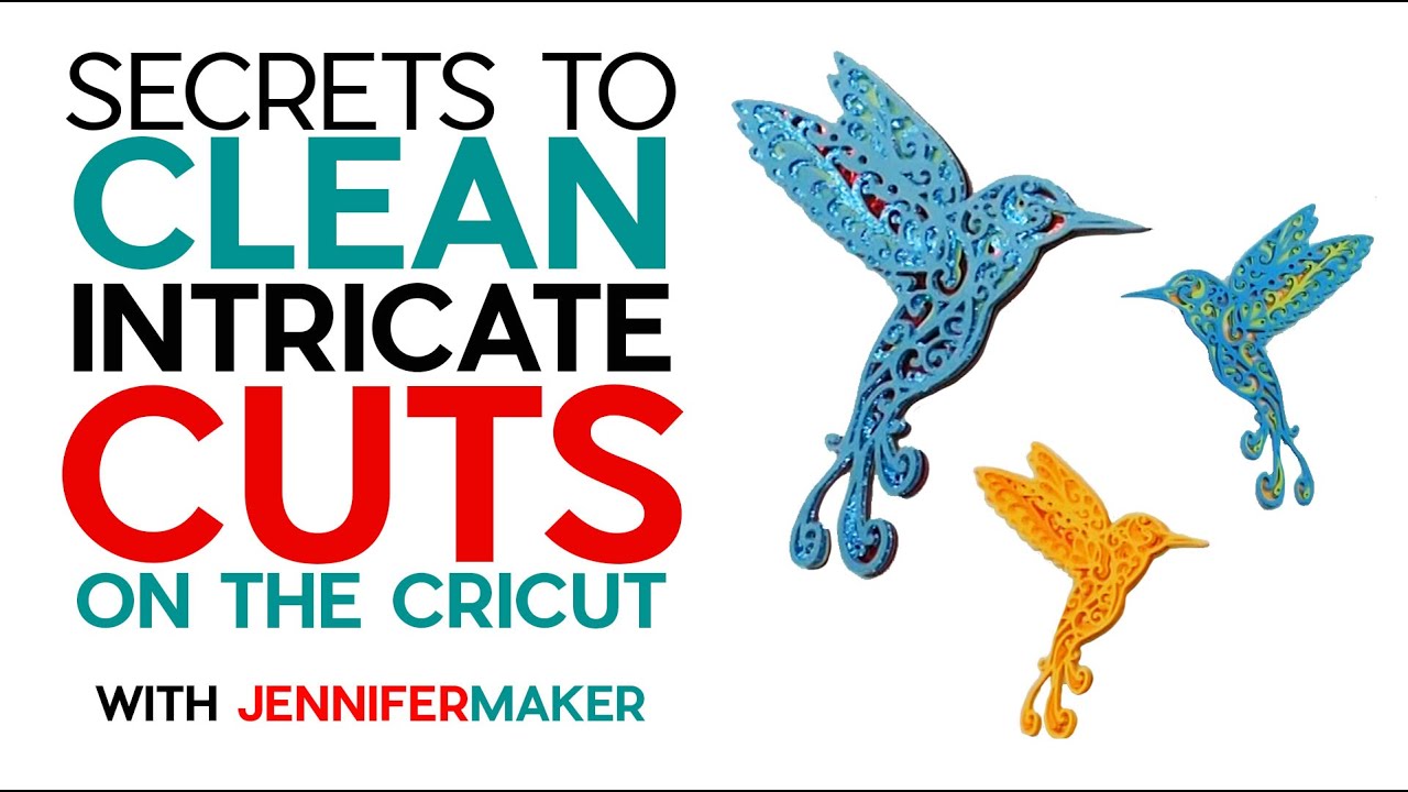 My Secrets For Clean, Intricate Cuts on your Cricut - YouTube