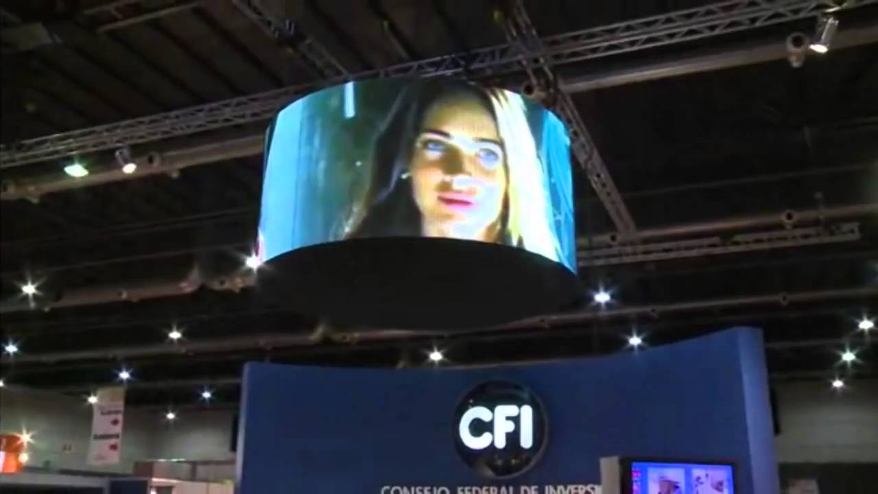 PANTALLA DE LED 360° - YouTube