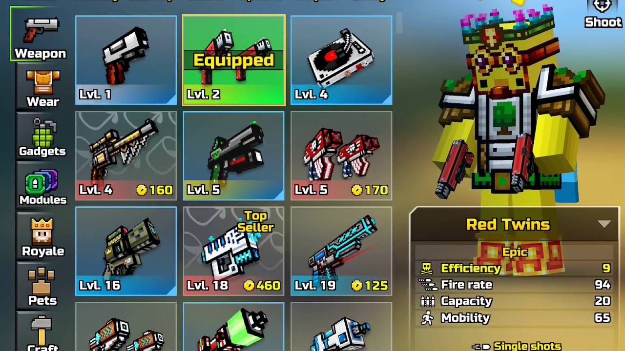 Glitch armory | PIXEL GUN 3–D - YouTube