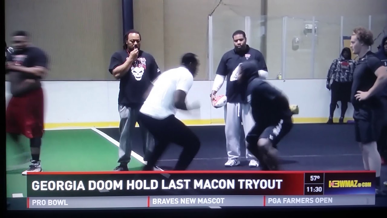 Georgia Doom Tryouts TV News - YouTube