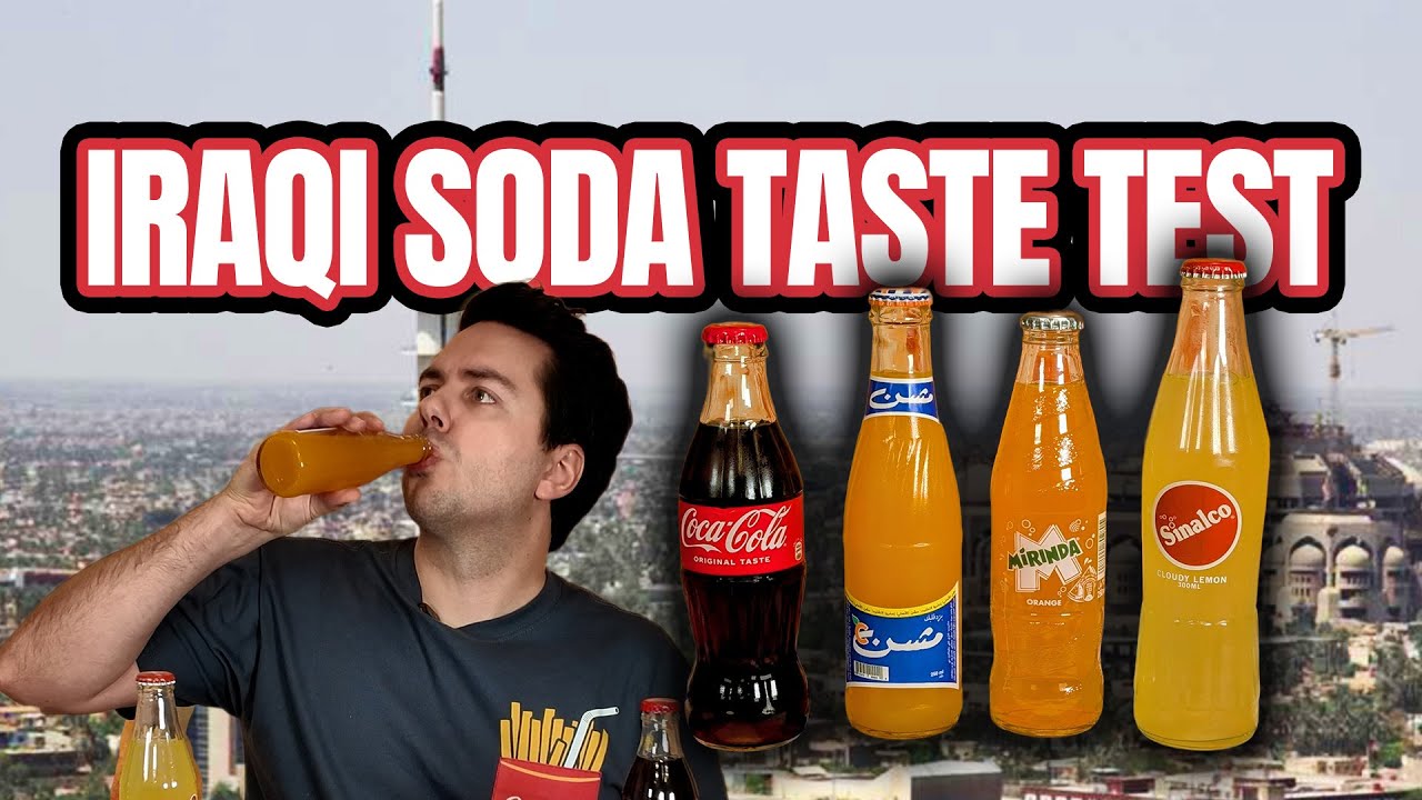 Iraqi Soda Taste Test - YouTube