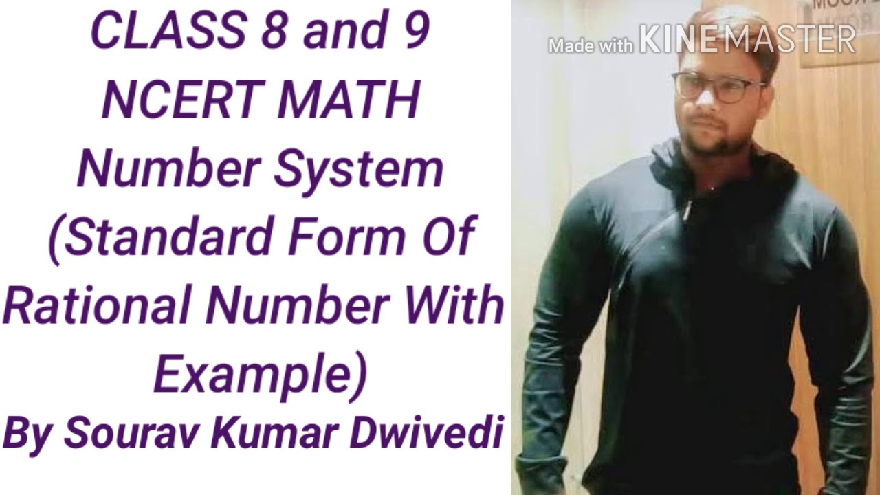 Standard Form Of Rational Number Number System Class 8 9 NCERT Math standard-form-of-rational-number-number-system-class-8-9-ncert-math