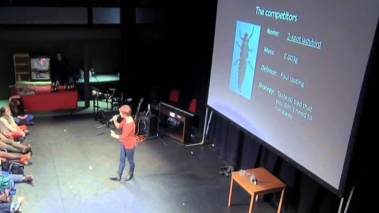 'A story about ladybirds' Sally Le Page at #1 Science Slam Oxford 2013 ...