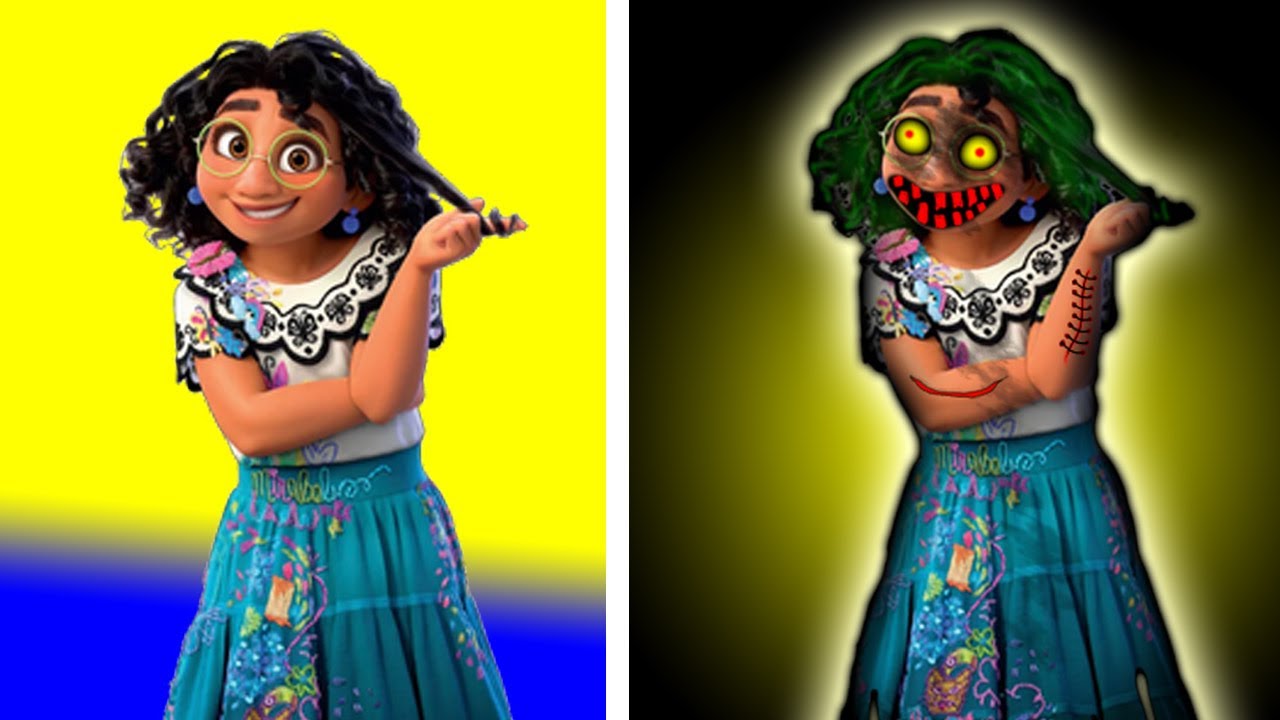 Disney Encanto: Mirabel Madrigal Characters Horror/Monster Version ...