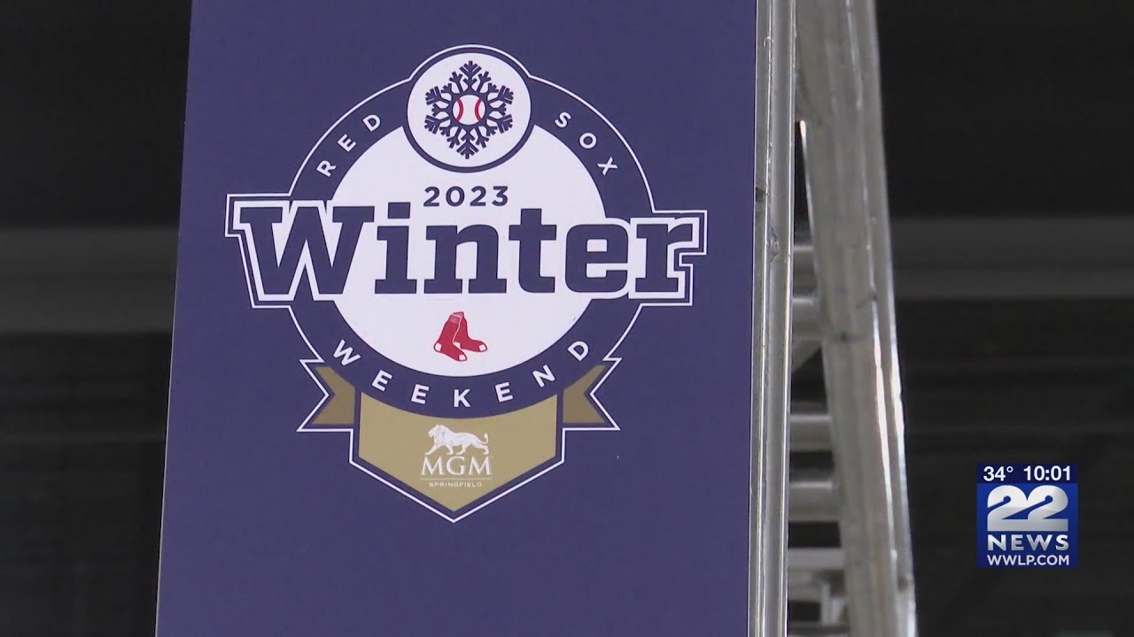 Red Sox fans head to Springfield for Winter Weekend - YouTube
