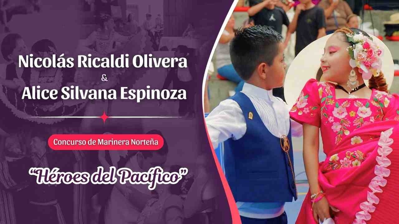 💃 Nicolás Ricaldi Olivera y Alice Silvana Espinoza 💃- Pre Infante Novel ...
