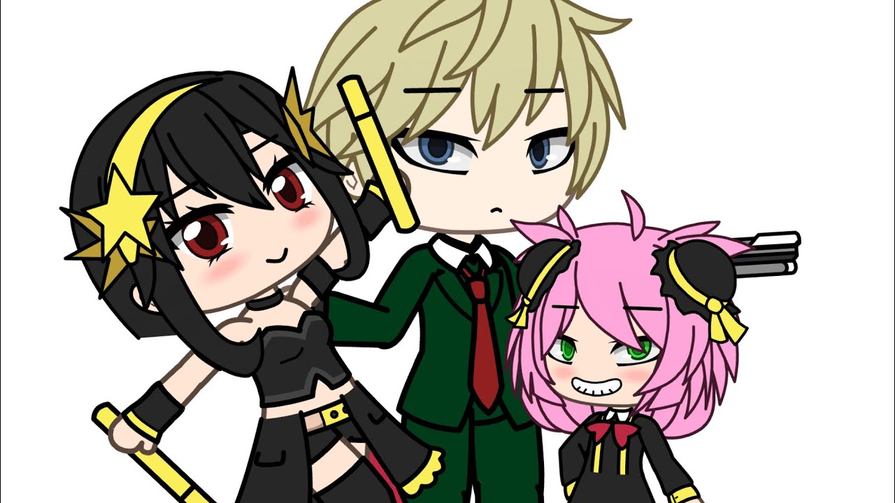 Forger family edit || Spy x Family || Gacha tweening 🌹🎀🔪 - YouTube