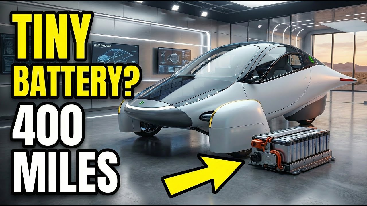 Aptera’s Tiny Battery Delivers 400 Miles — EV Giants Don’t Want You to ...