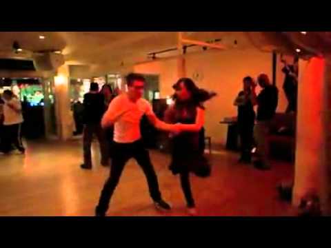 NYC HUSTLE DANCING (original style) - YouTube
