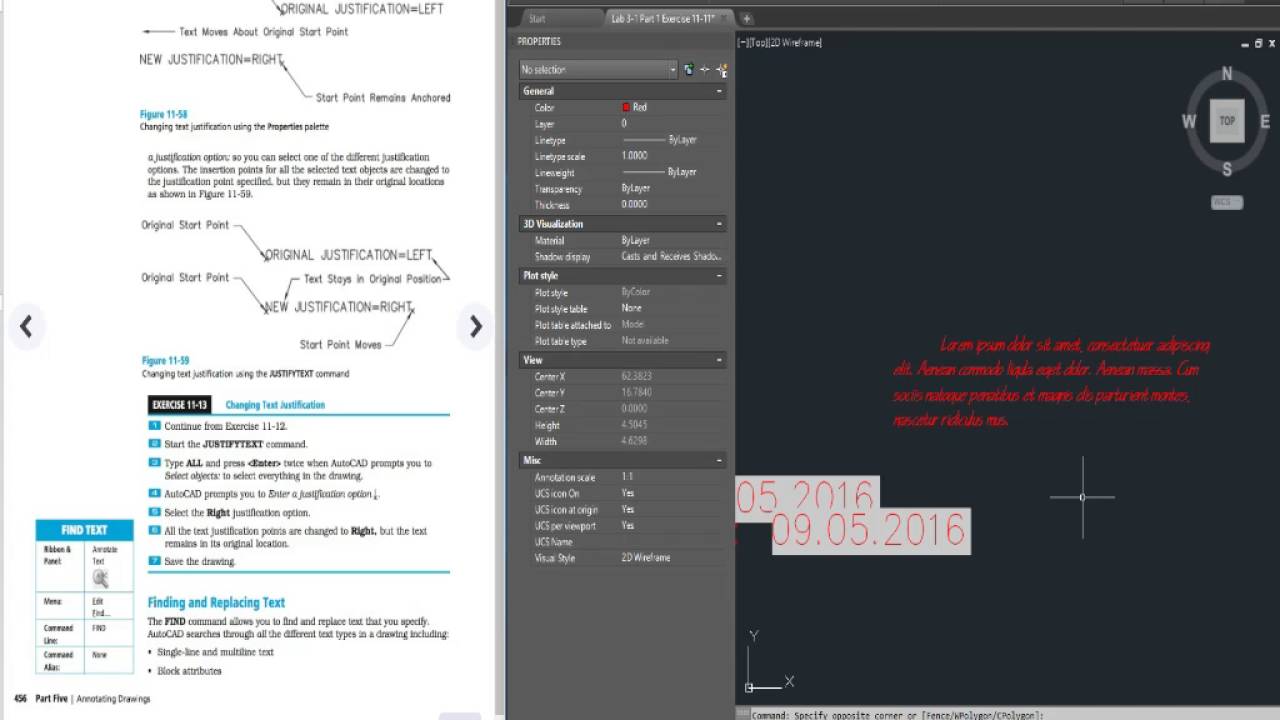Cad Methods Lab 3.1 Part 2 Exercise 11-13 - YouTube