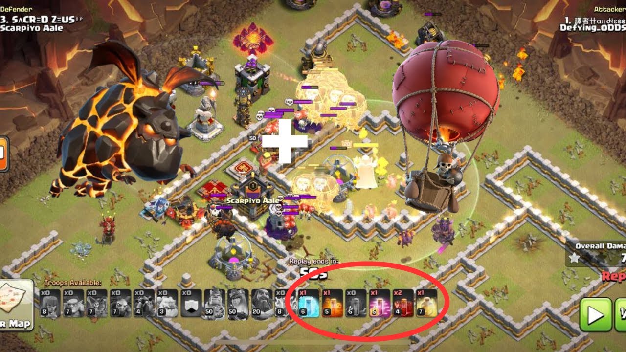 Swagging Spells Became Too Easy [TH11 No Siege] - YouTube