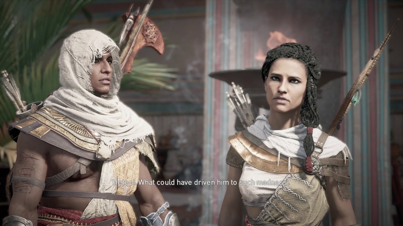 Assassin's Creed: Origins - The Lizard's Face: "Curses Will trouble You ...