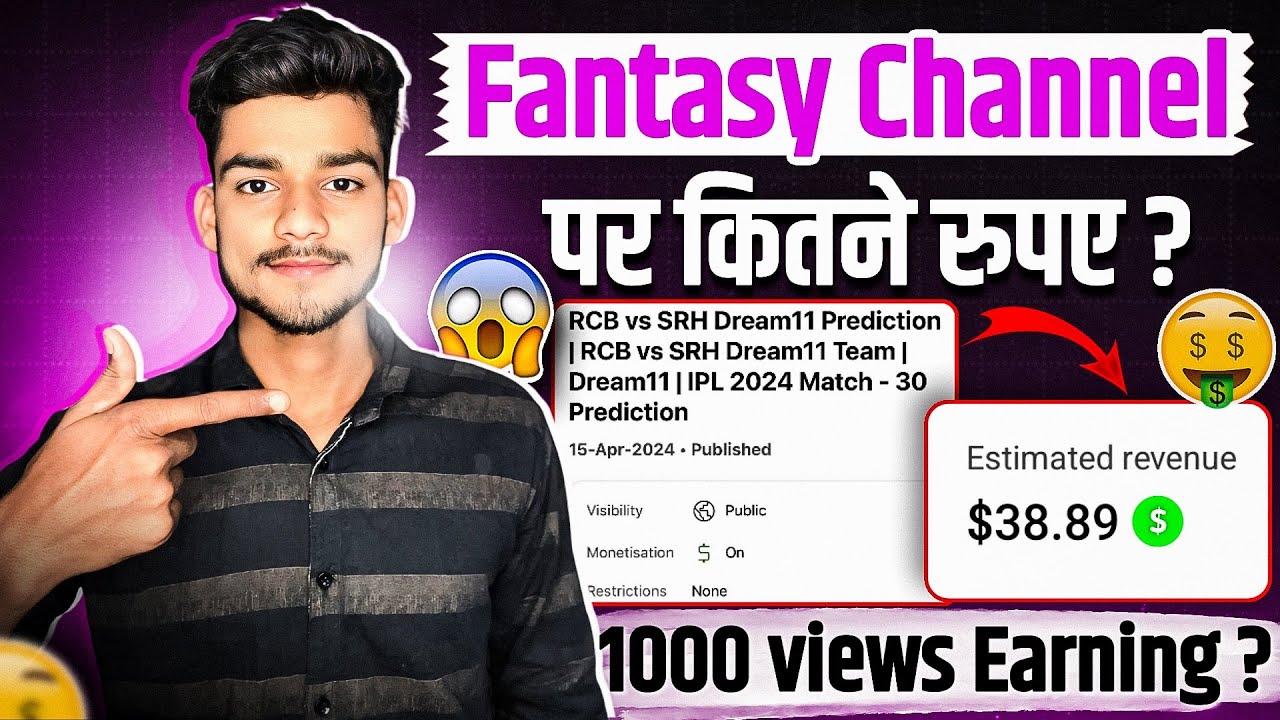 Fantasy Channel Rpm | youtube fantasy video earning | youtube channel ...