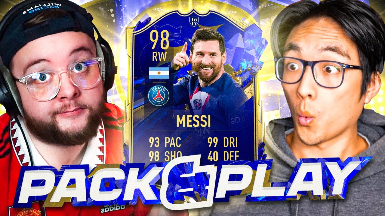 TOTY LIONEL MESSI Pack & Play!!! - YouTube
