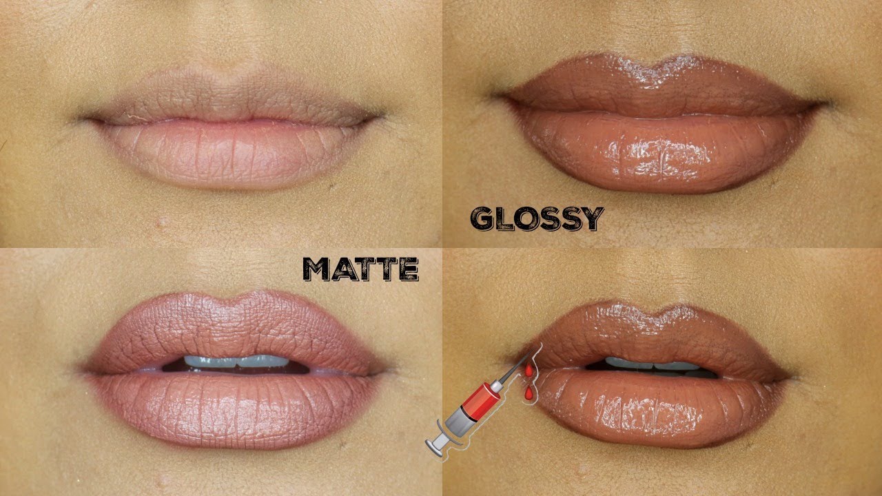 HOW TO MAKE LIPS LOOK FULLER & PLUMP with Makeup - YouTube