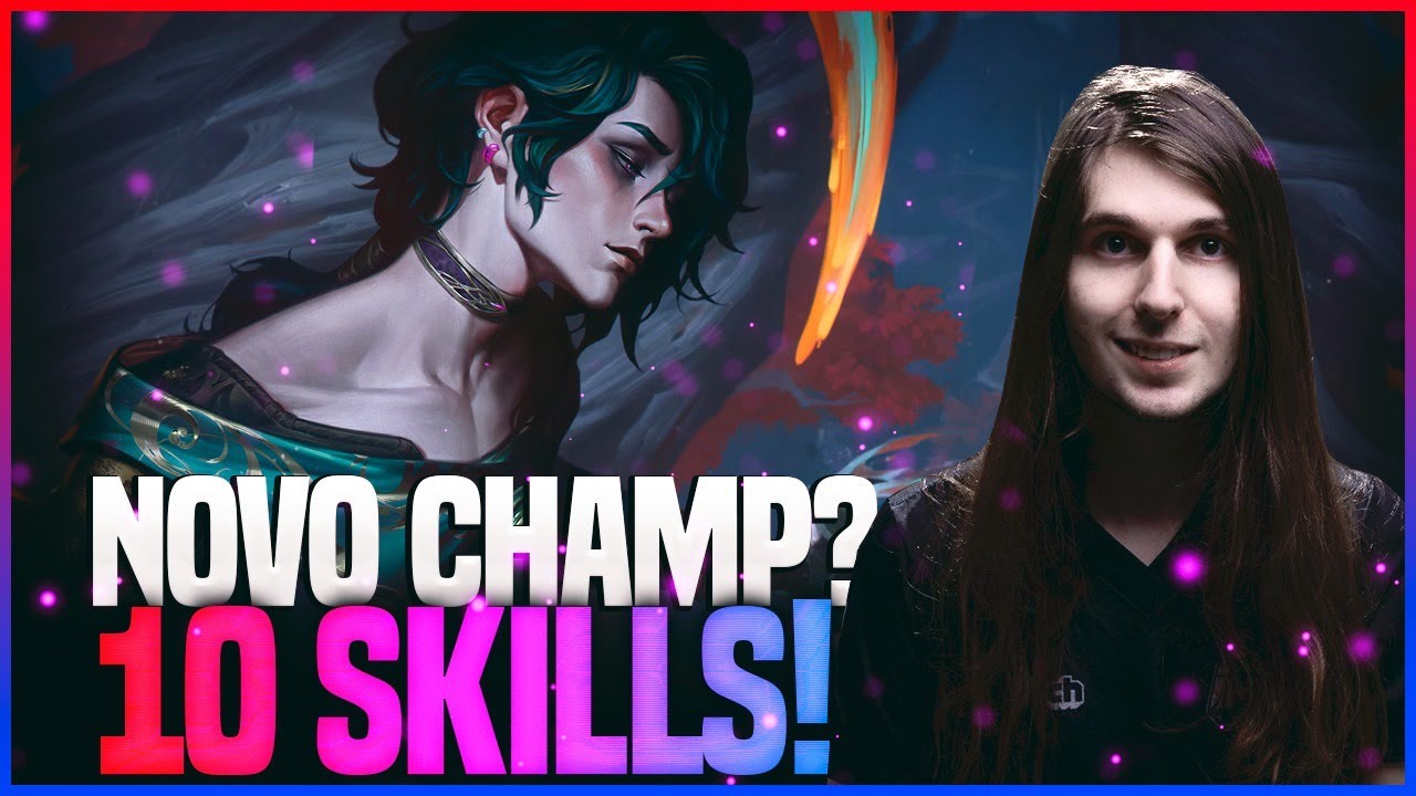 HWEI O PINTOR! NOVO CAMPEÃO SKILLS E GAMEPLAY! - YouTube