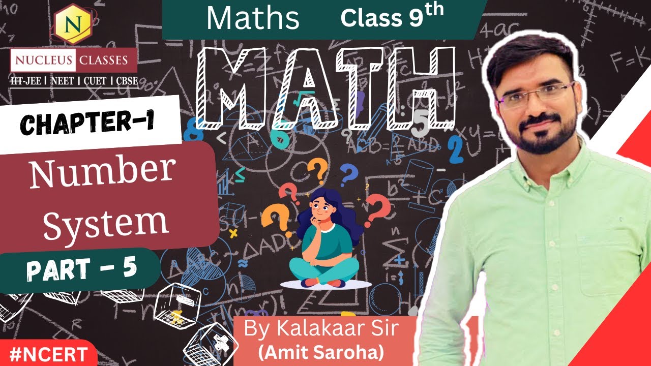 Class 9 | Maths Ex-1.4 | Part-5 | Complete Explanation by Kalakaar Sir ...