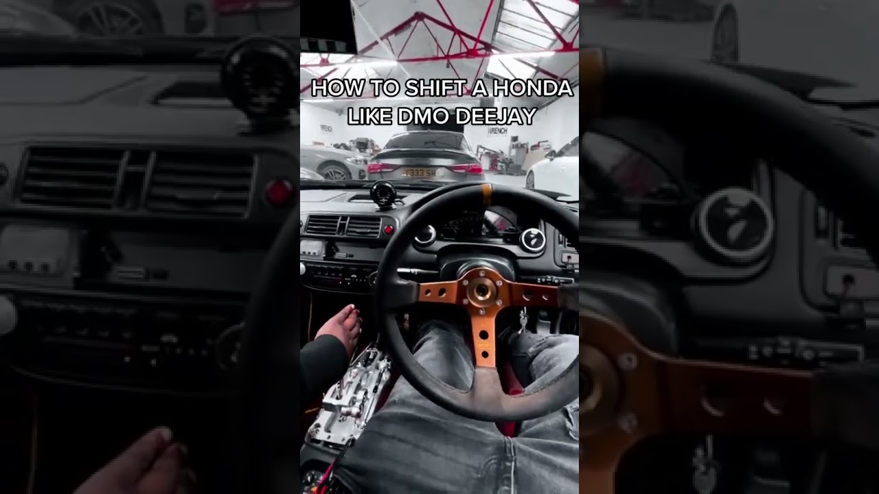 How To Shift A Honda Like DMO Deejay - YouTube