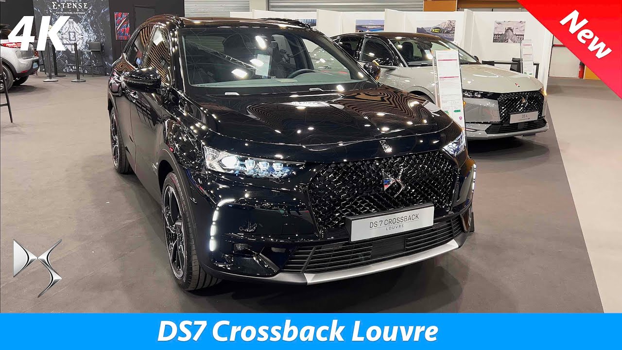 DS7 Crossback Louvre 2022 - FIRST look in 4K | Exterior - Interior ...