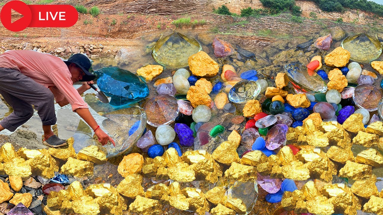 Omg River Treasure Hunter Uncovers GOLD And Diamonds In Abandoned Cave ...