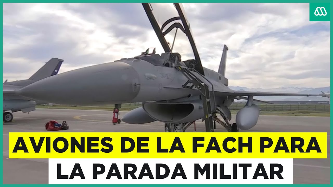 Los aviones de la FACH que estarán en la Parada Militar 2024 - YouTube