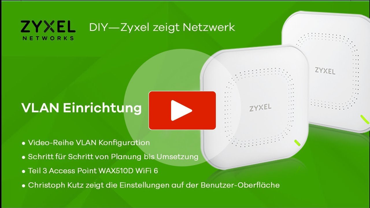 VLAN richtig einrichten auf dem WLAN Access Point - YouTube