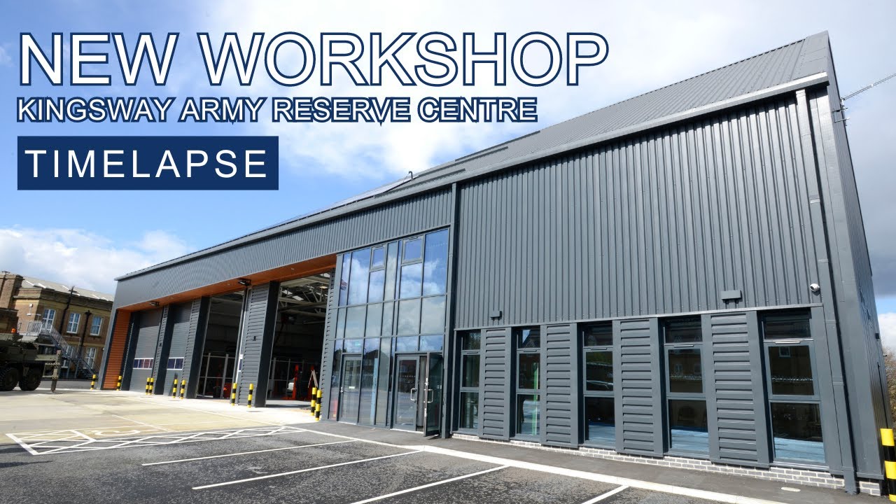 Timelapse | Major refurbishment completed at Kingsway Army Reserve ...