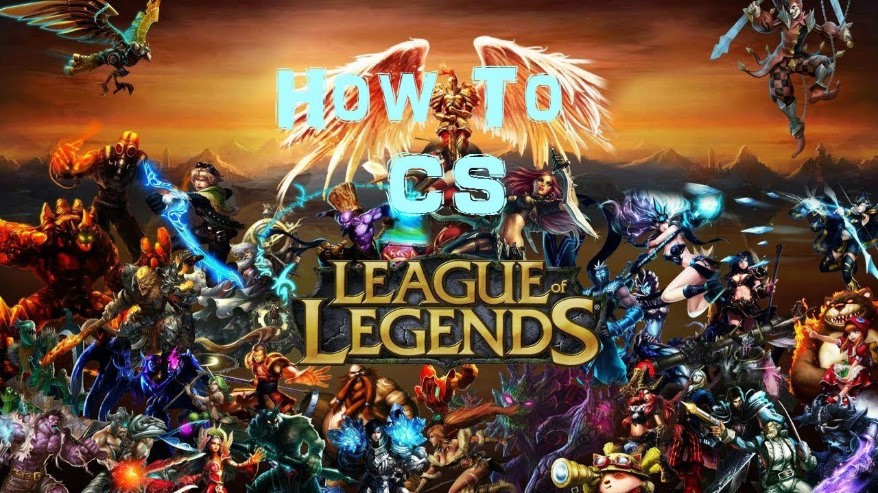 League of Legends - How To Improve CS or Last Hits - YouTube