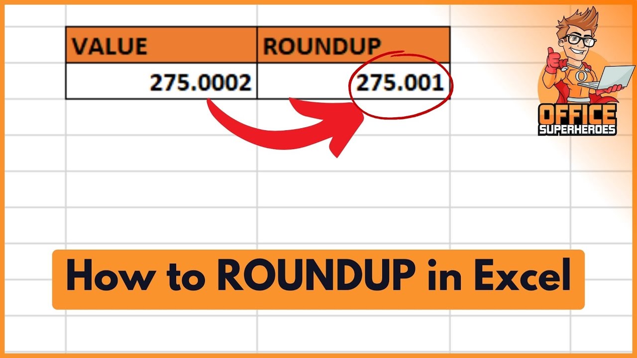 How To ROUNDUP In Excel Quick Easily YouTube How To ROUNDUP In Excel Quick Easily YouTube