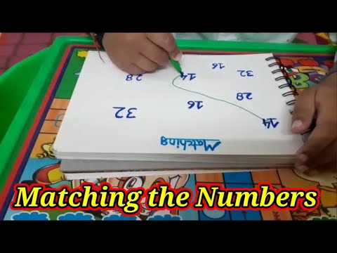 Match Numbers | How to recognise Numbers | Counting and Matching |Match ...