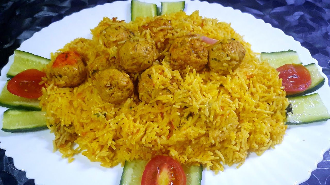 Kofta Biryani Recipe||Chicken Kofta Biryani - YouTube